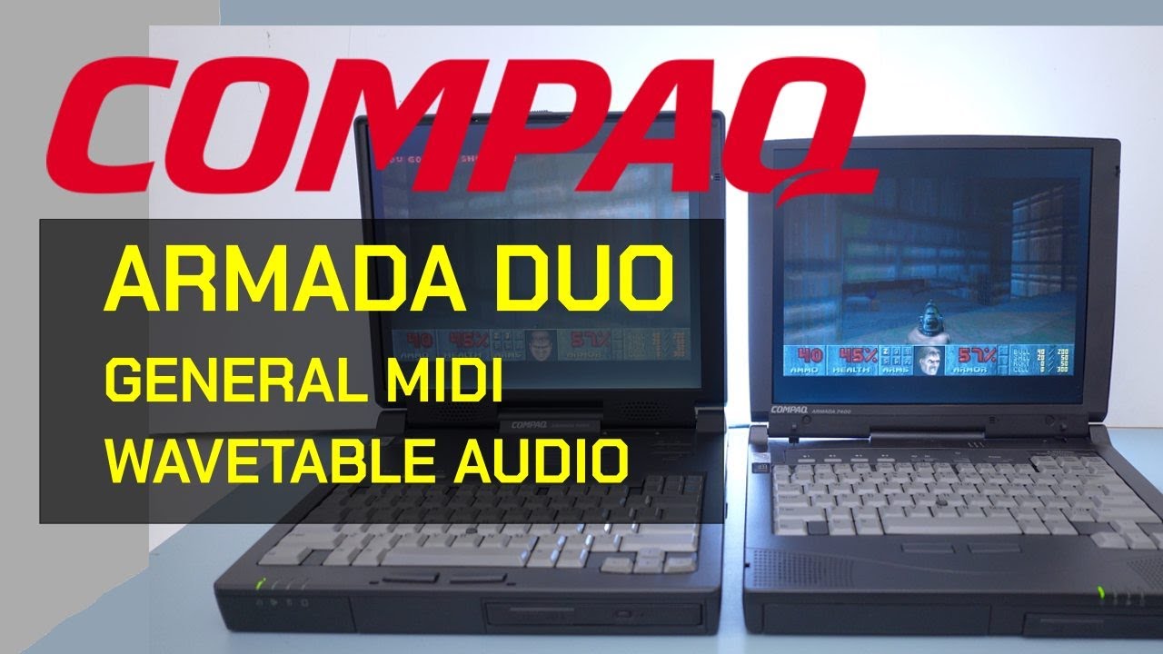 Compaq Pentium II Armada for MSDOS retrogaming: Wavetable Audio & S3 ...