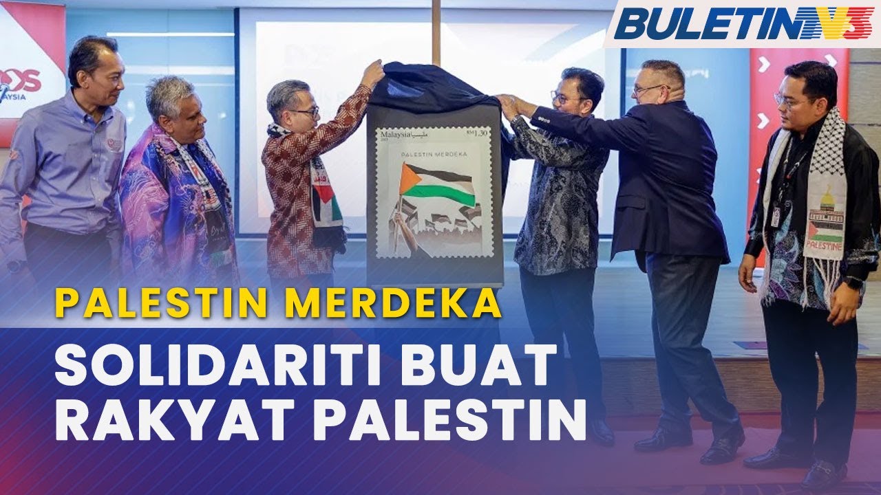 POS MALAYSIA | Setem Khas Palestin Merdeka Dilancar - YouTube