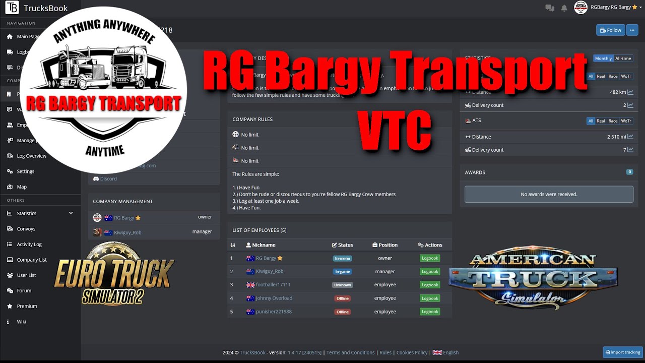 What's a VTC ? How To Setup A VTC in ATS & ETS 2 - YouTube
