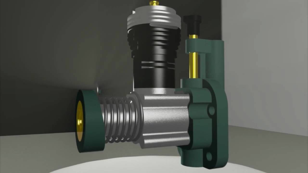 COX .049 Airplane Engine Animation (HD) - YouTube