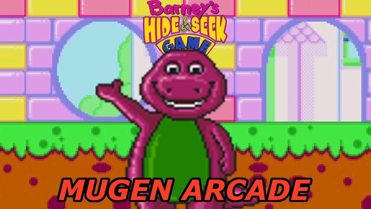 Barney's Hide and Seek Game 100% Long Play + M.U.G.E.N Arcade Mode With ...