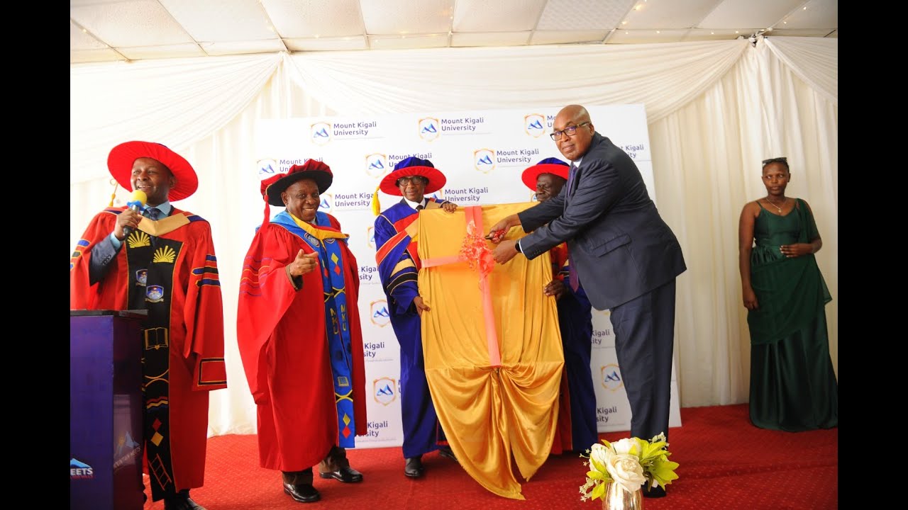HANDOVER OF INSTRUMENTS OF POWER FOR MOUNT KIGALI UNIVERSITY - YouTube