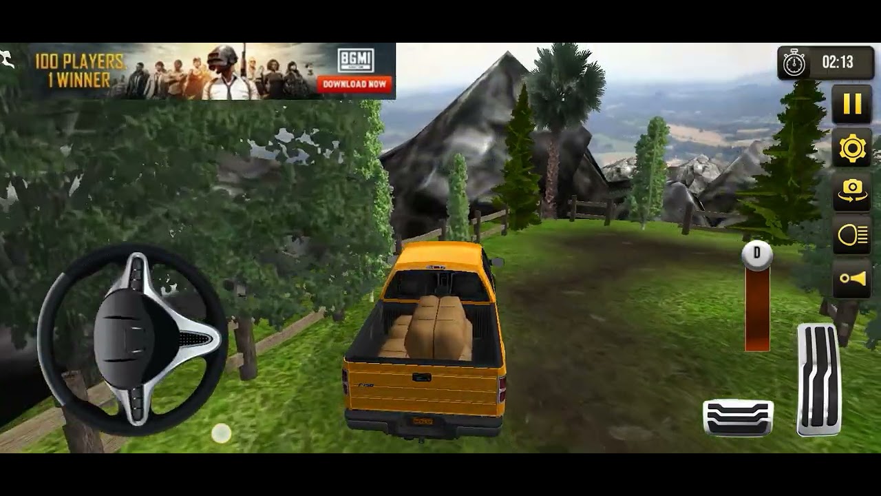 pickup gadi drive load game - YouTube