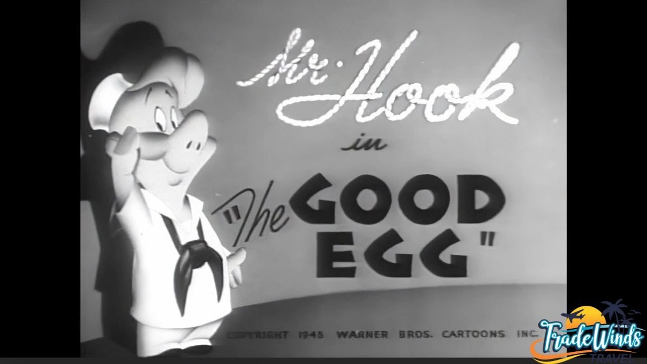 1945 -- Mr. Hook in The Good Egg -- WWII Propaganda Cartoon Produced ...