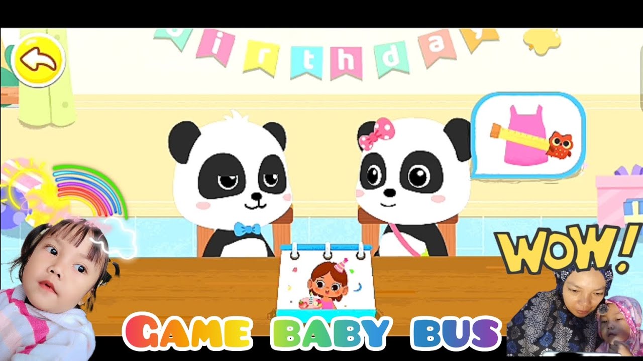 KALI INI MIKA DAN MAMA MAIN GAME BABY BUS SERU BANGET #GAME # ...