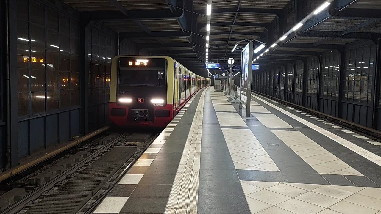 S-Bahn-Berlin: Züge der BR483/484 auf der S9 - YouTube