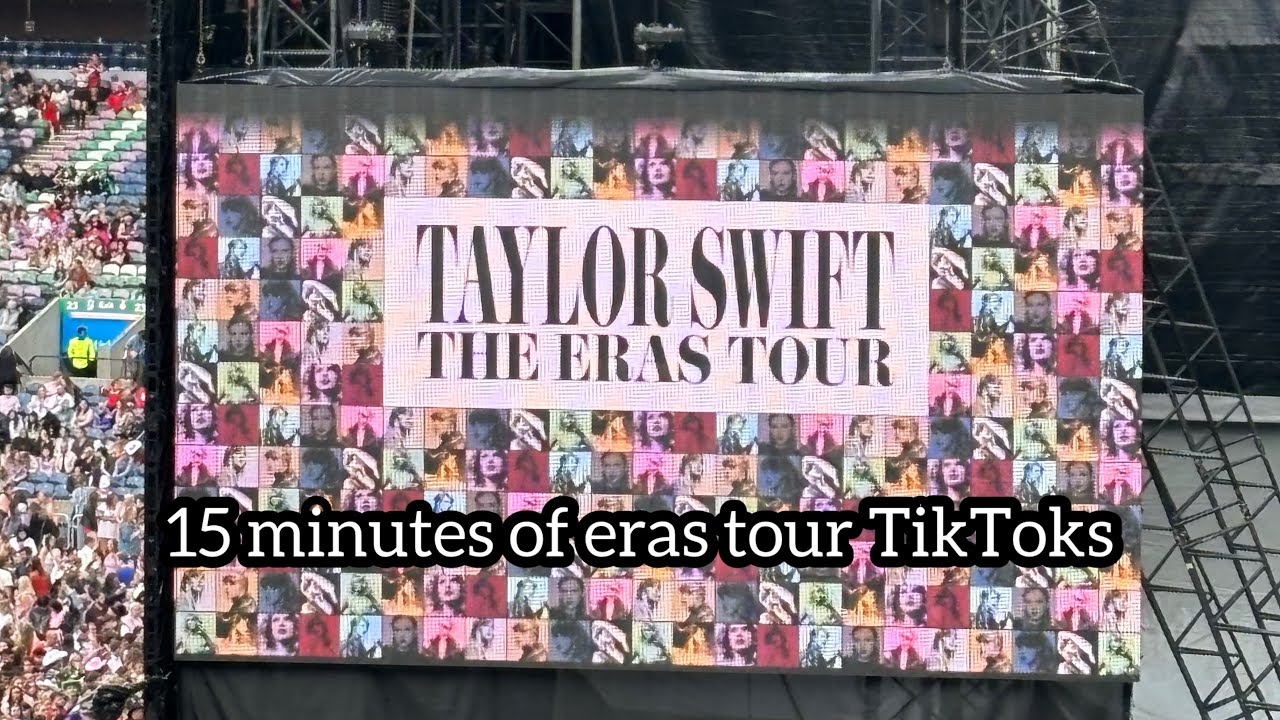 Just over 15 minutes of eras tour TikTok’s ️ ️😊😊 all credits go to ...