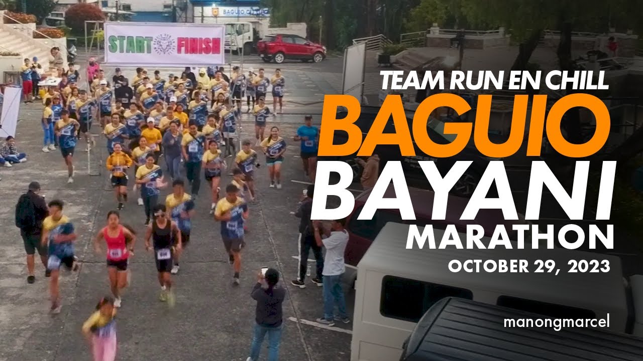 Baguio Bayani Marathon 2023 Video Highlights - YouTube