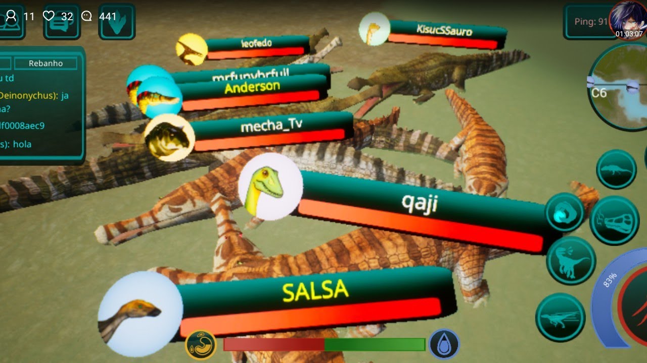 🔴Ao Vivo🔴The Cursed Isle Mobile [ Realismo Online ] Atualização Sarco E ...