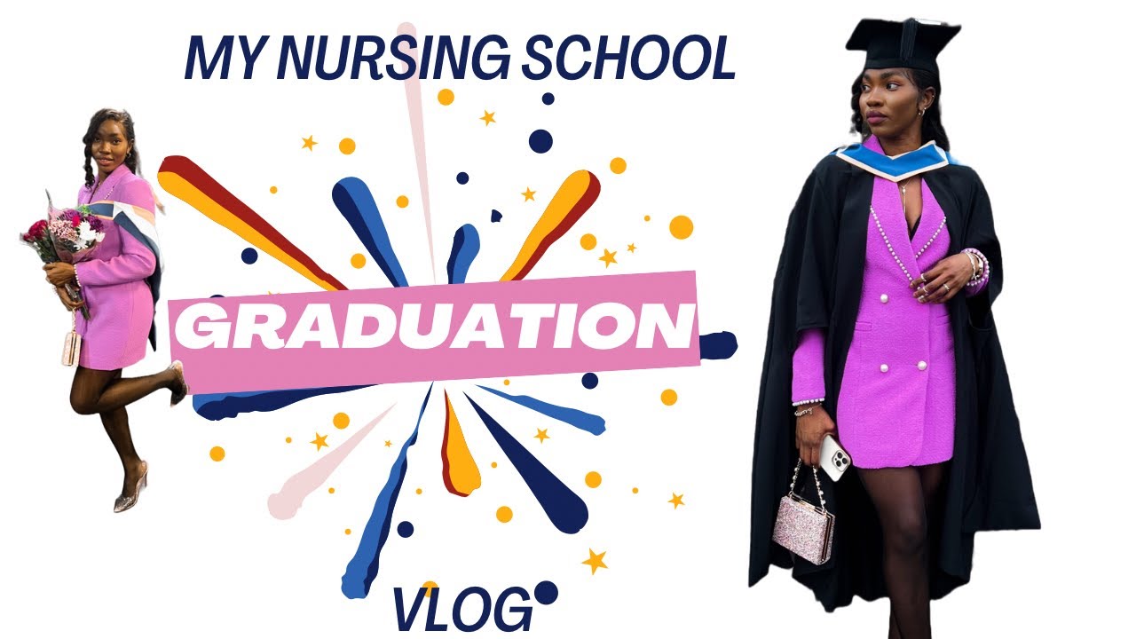 MY UK NURSING SCHOOL GRADUATION VLOG + MINI AFTER PARTY - YouTube