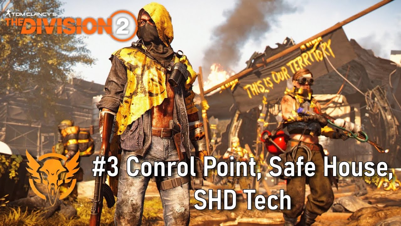 The Division 2 Hardcore - The Lone Wolf #3 Control Point, Safe House ...