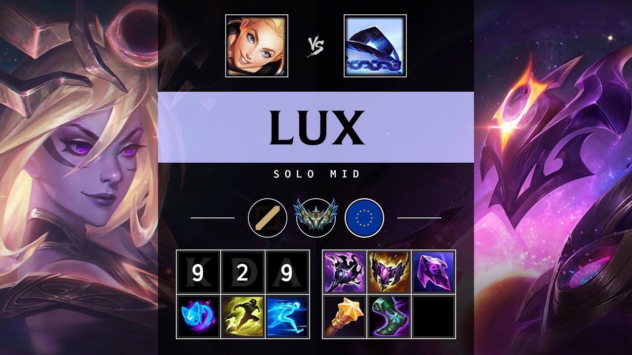 Lux Mid vs Xerath: Triple Kill, Unstoppable - EUW Challenger Patch 25 ...