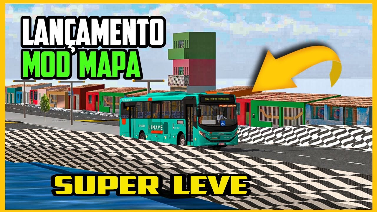 🟡 proton bus simulator - lançamento! mod mapa! super leve - YouTube