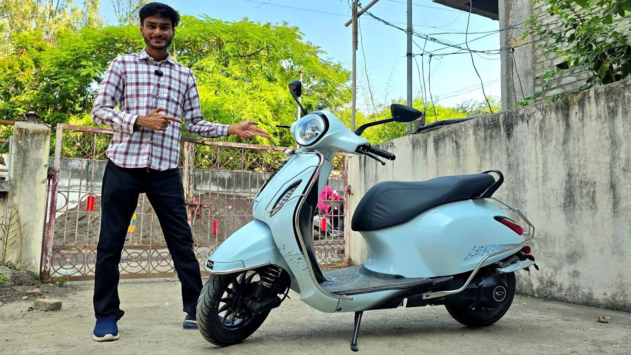 Bajaj Chetak Electric Scooter 2903 Review After Use Speed Charging ...