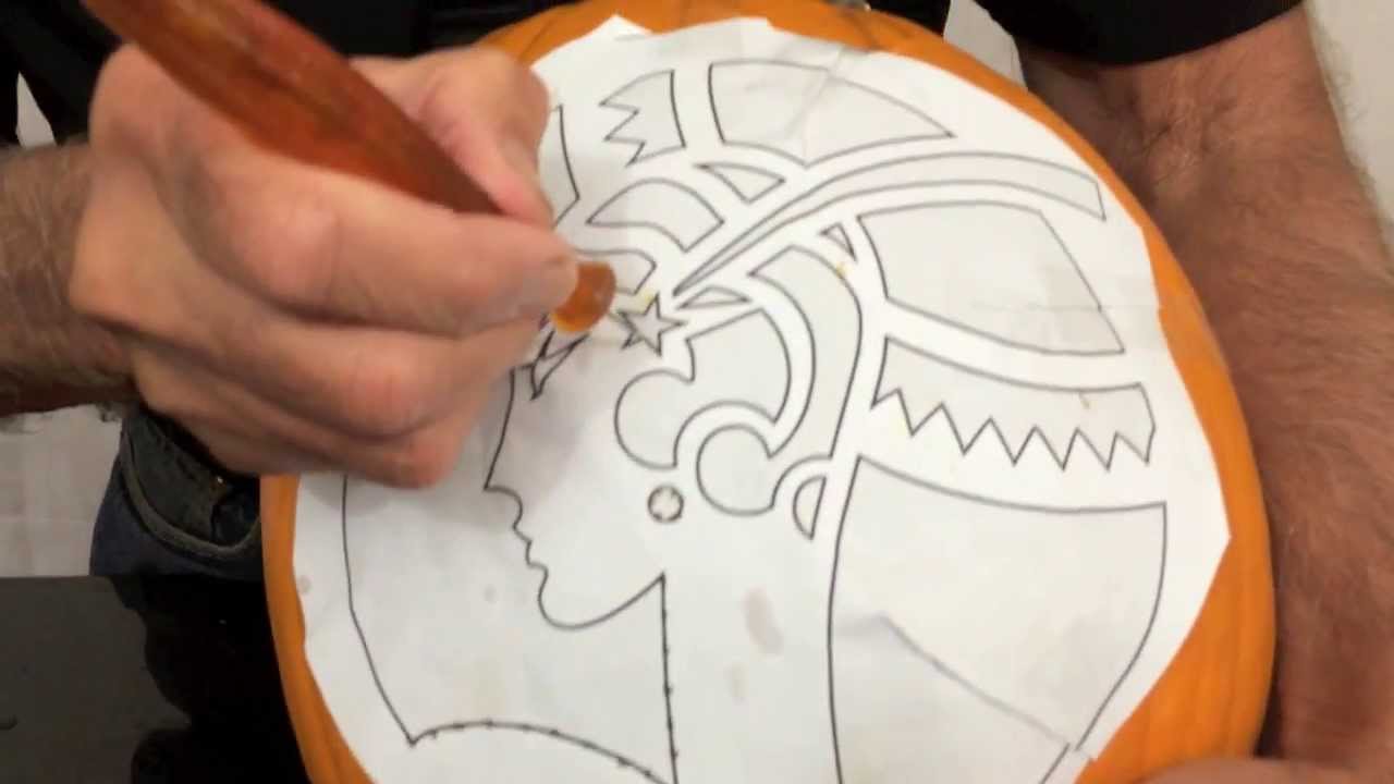 Transferring Your Pattern To Your Pumpkin YouTube transferring-your-pattern-to-your-pumpkin-youtube
