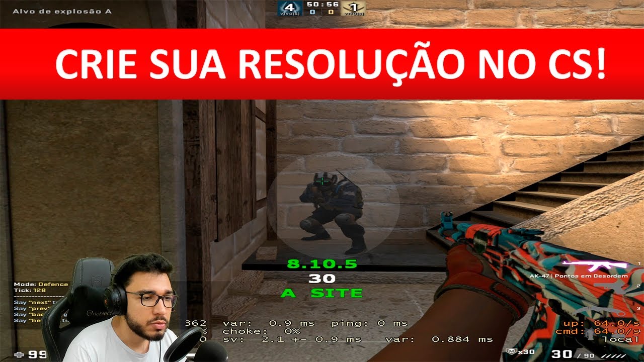 Como Criar uma RESOLUÇÃO no CS GO! - YouTube