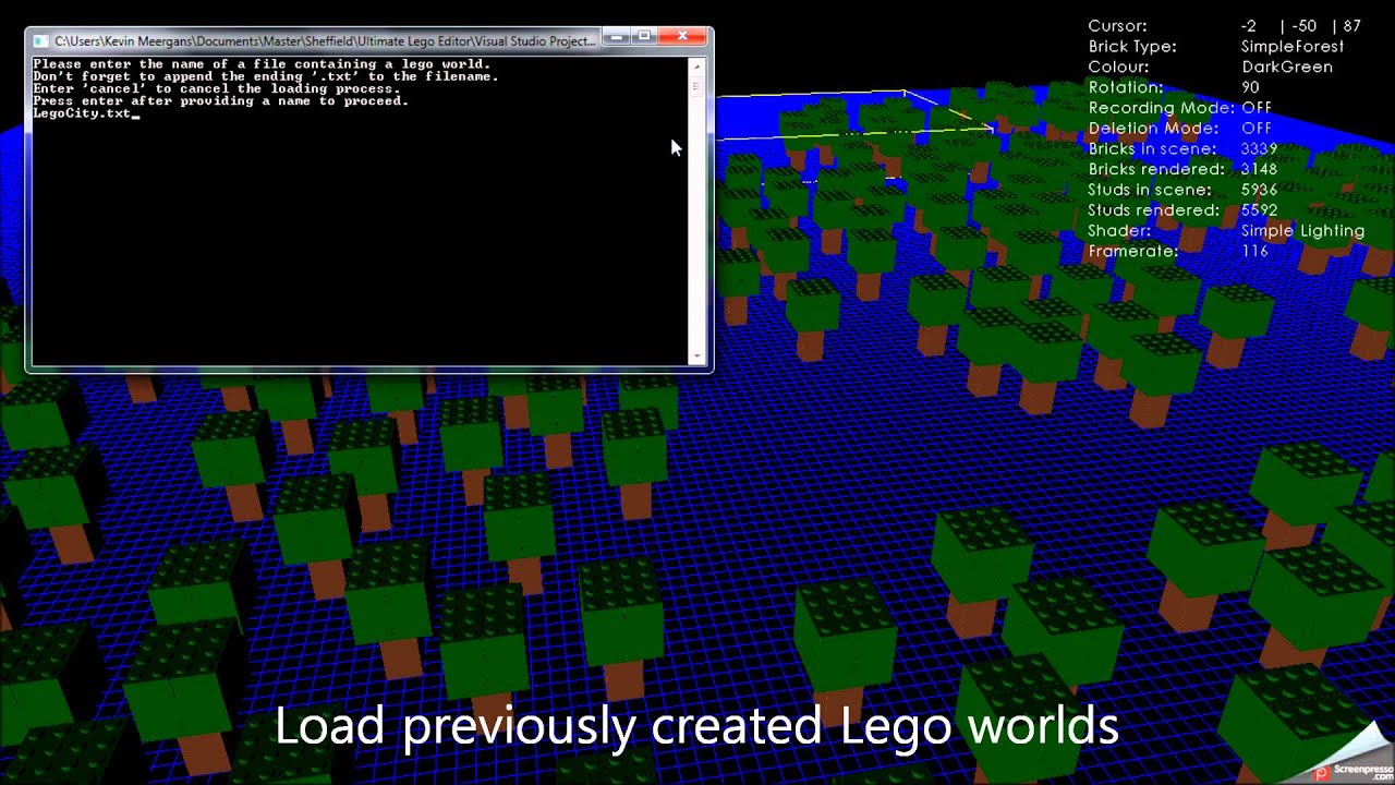 Lego Editor - YouTube