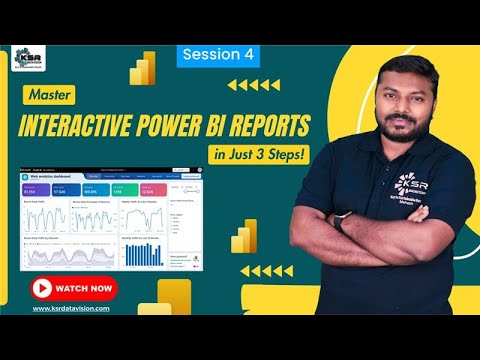 Session 4: Master Interactive Power BI Reports in Just 3 Steps! - YouTube