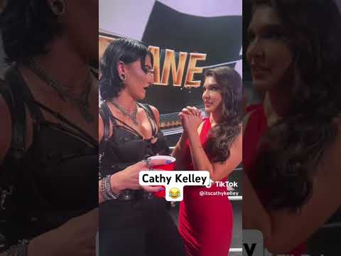 Cathy Kelley and Rhea Ripley are too much 😂