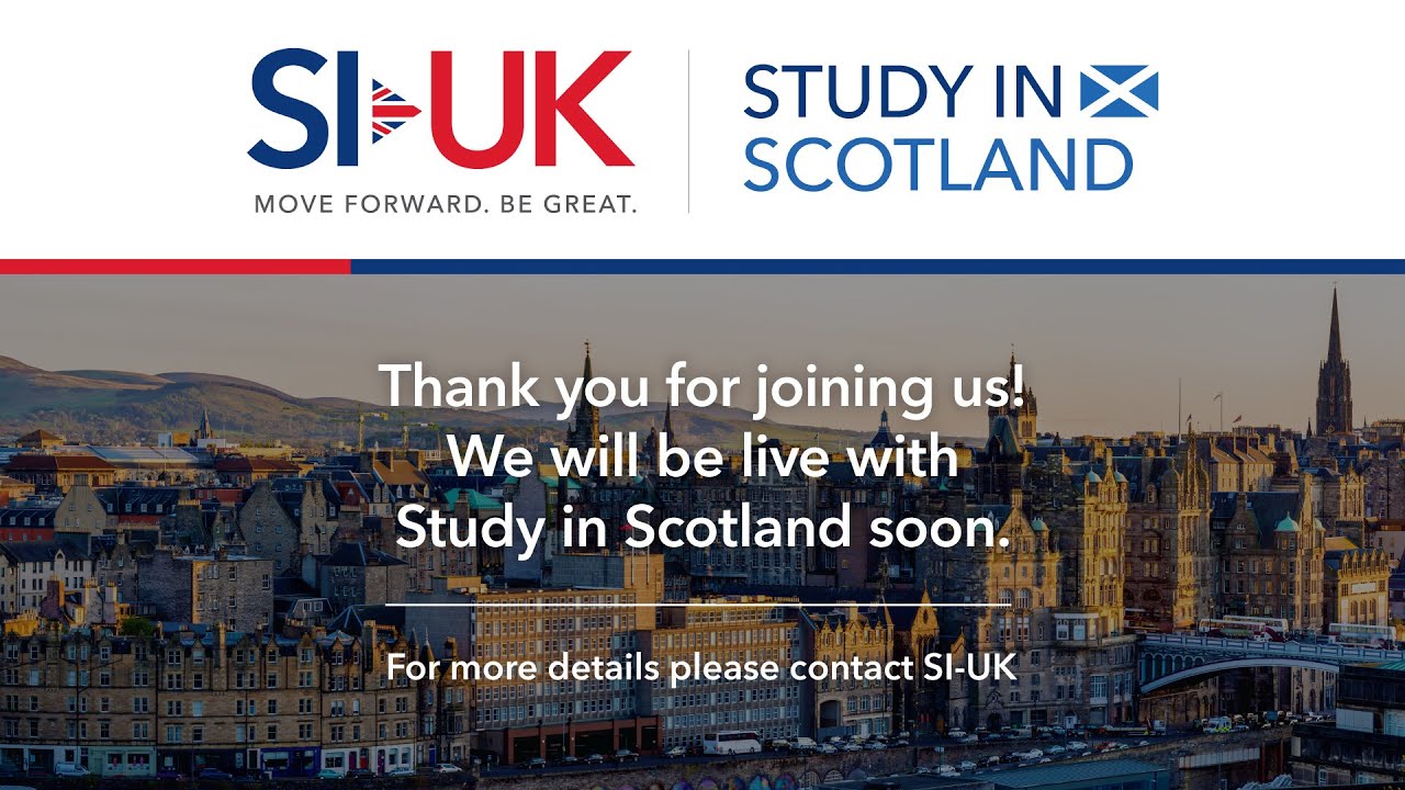 Study in Scotland: Online Webinar and Panel - YouTube