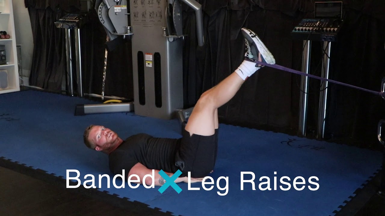 Banded Leg Raises I Dollar Train Club - YouTube