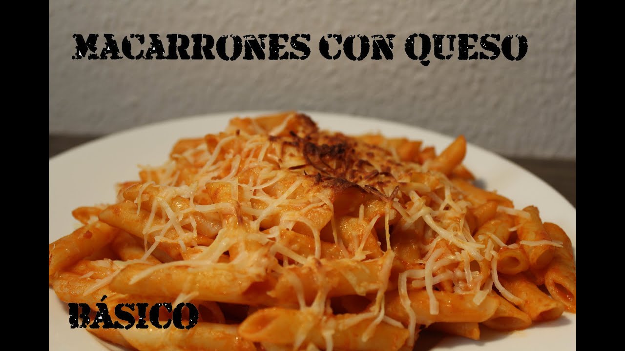 Cómo hacer Macarrones con queso - Fácil - YouTube