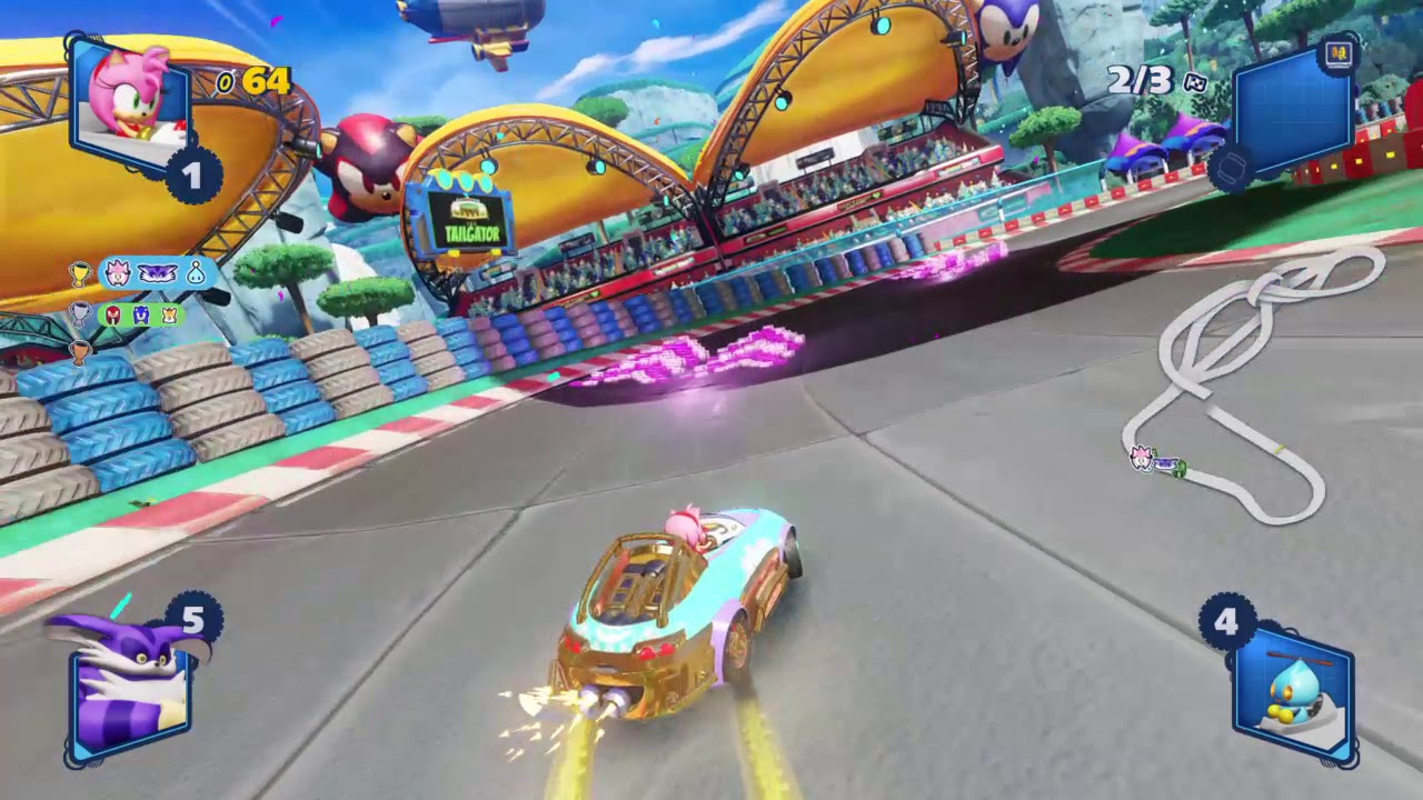 Team Sonic Racing - Wisp Circuit (Expert) - YouTube