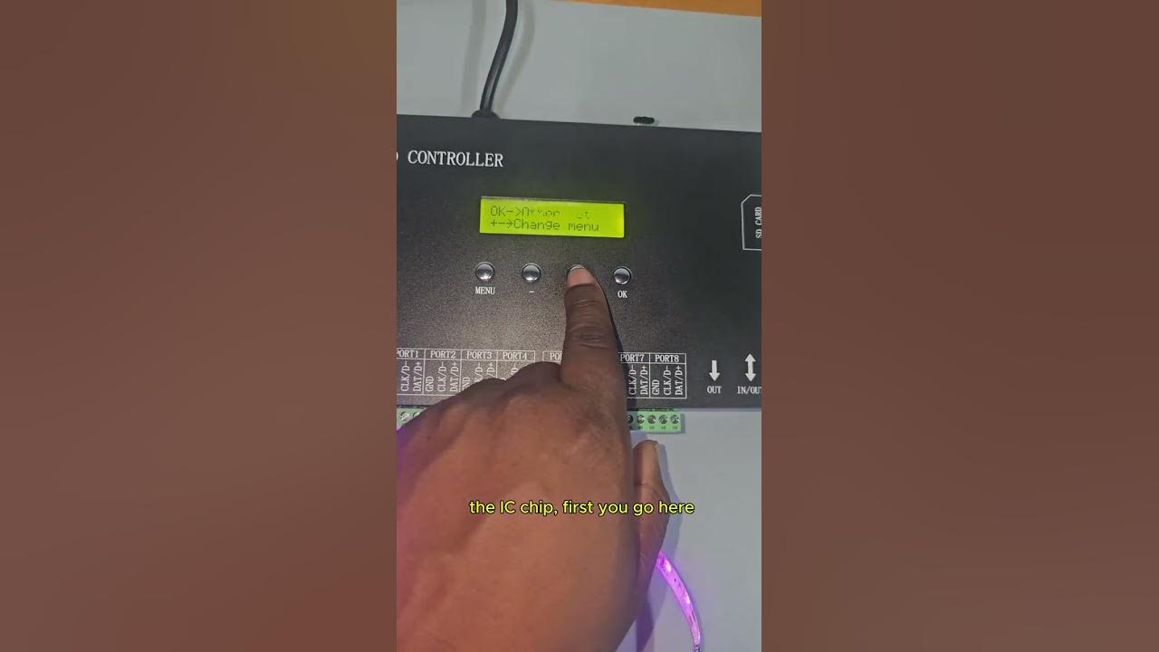 How to solve DAT File Error on H807SA controller #807sa $807sa led controller - YouTube