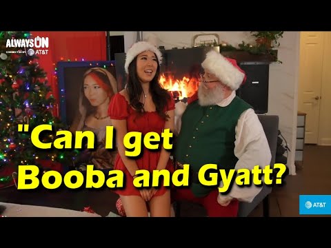 ExtraEmily Tells Santa Her Christmas Wish - YouTube