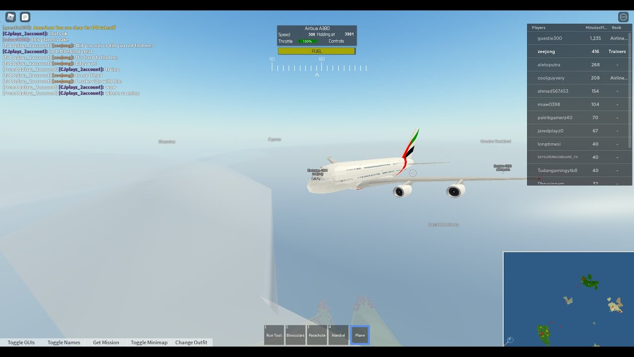 Flying the Airbus A380 In Pilot Training Flight simulator! (Roblox ...