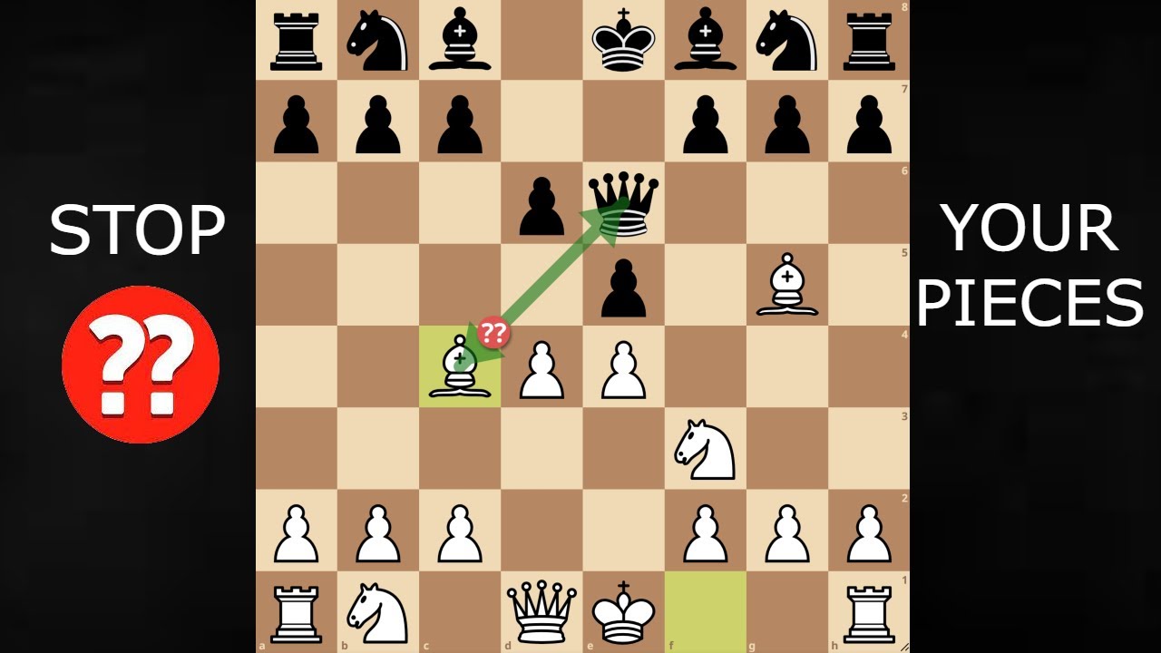 Chess Tactics 101 Stop Basic Blunders Youtube