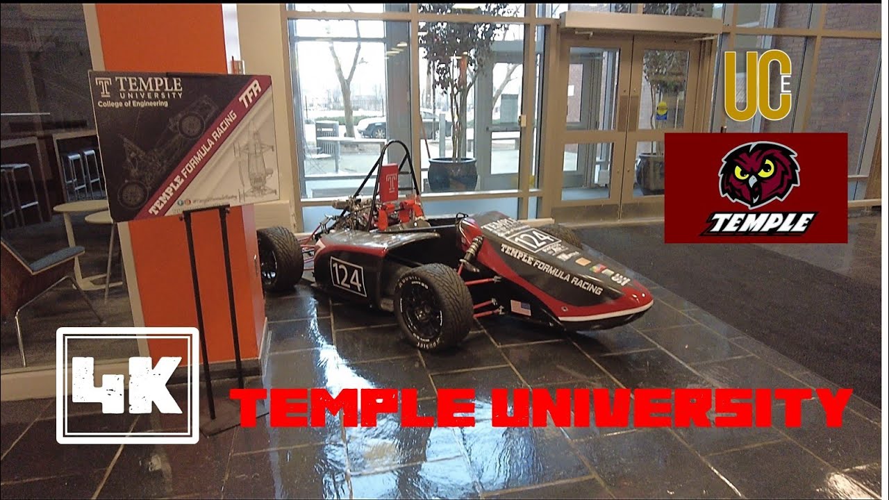 [4K] Temple University Main Campus Walking Tour, Philadelphia ...