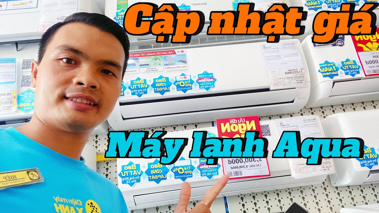 Máy Lạnh AQUA Giá Rẻ Tại Điện Máy Xanh #dienmayxanh #maylanh - YouTube