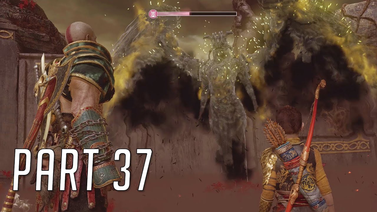 God of War (Hard) 100% Walkthrough 37 (Niflheim, Valkyrie - Hildr ...