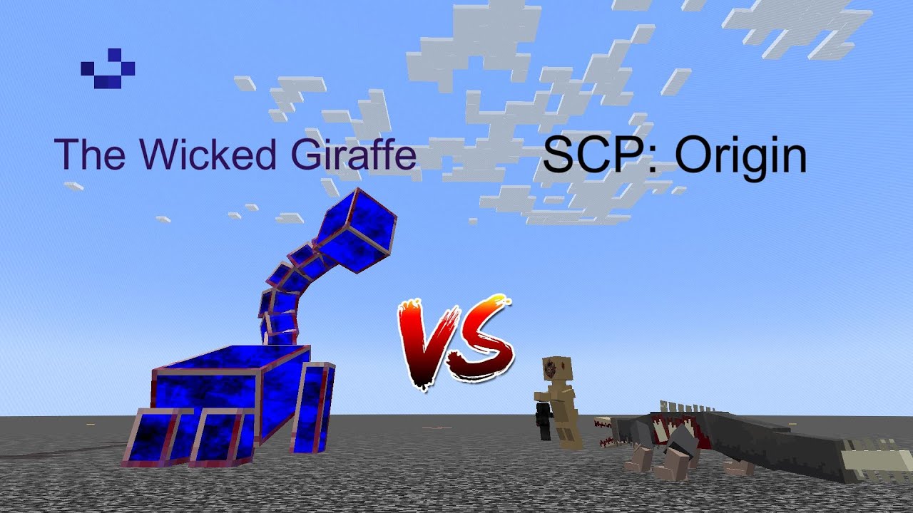 The Wicked Giraffe vs SCP: Origin Minecraft Mob Battle - YouTube