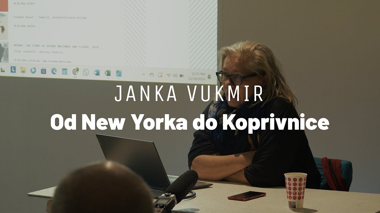 Predavanje / Janka Vukmir: Od New Yorka do Koprivnice / AK galerija ...