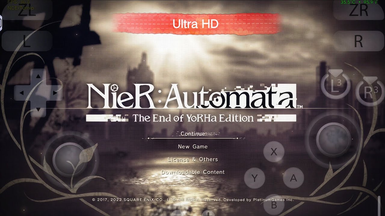 NieR: Automata HD mobile | Snapdragon 8 Gen 3 Ultra Gameplay - YouTube