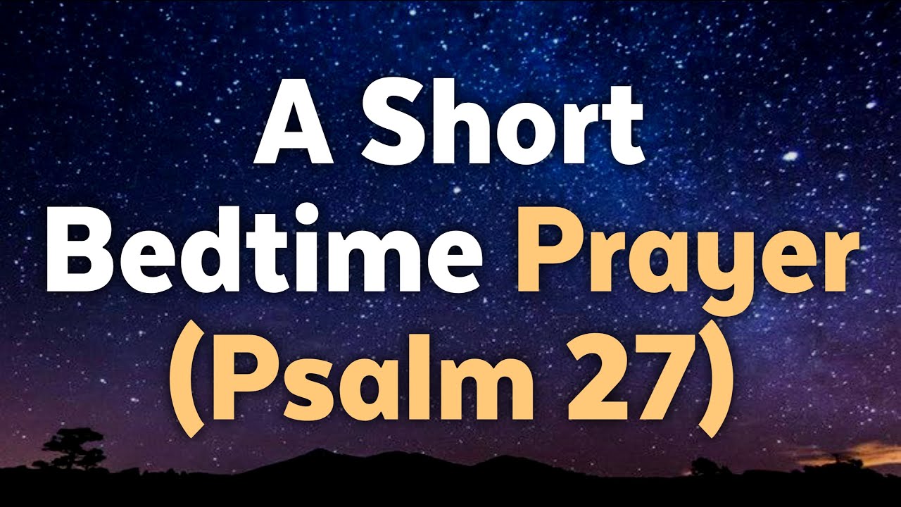 Let's Pray Together - Night Prayer Before You Sleep - Bedtime & Evening ...
