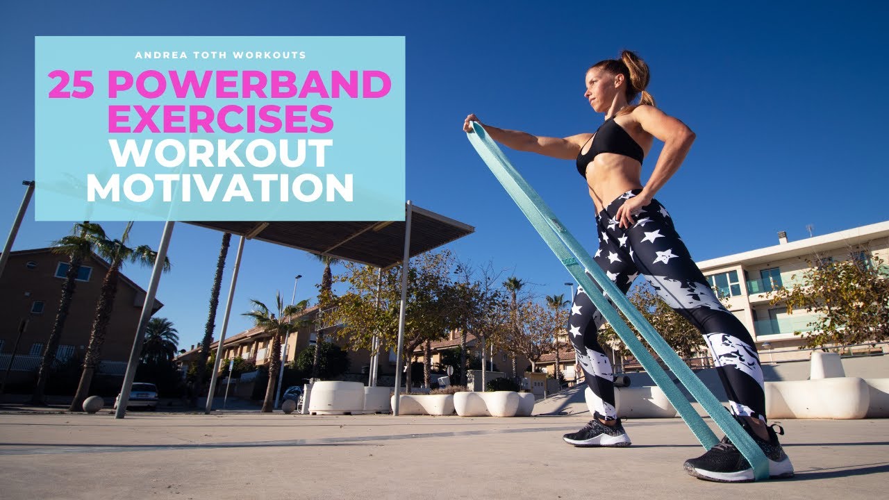 TOP 25 RESISTANCE BAND EXERCISES For A Good Full Body Workout - YouTube