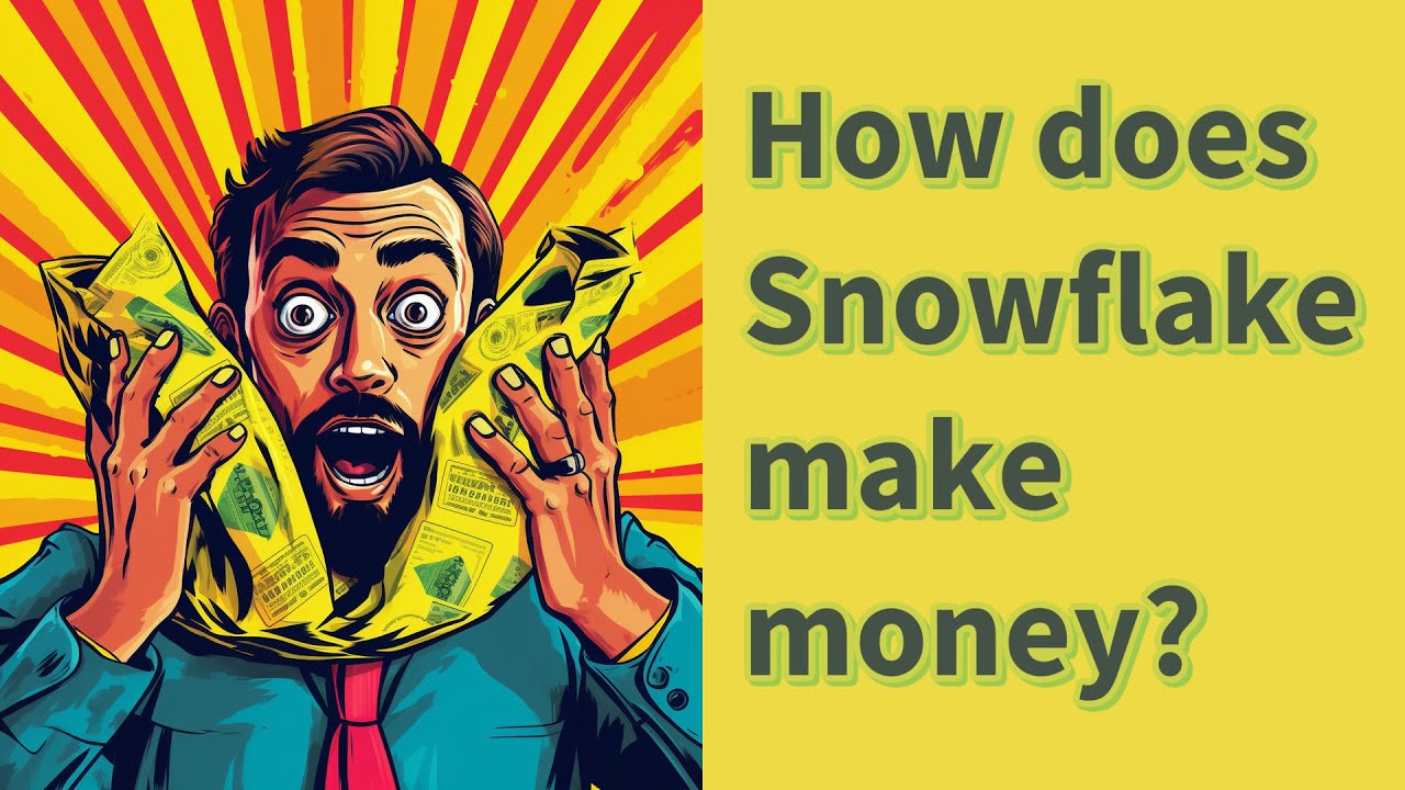 How does Snowflake make money? - YouTube