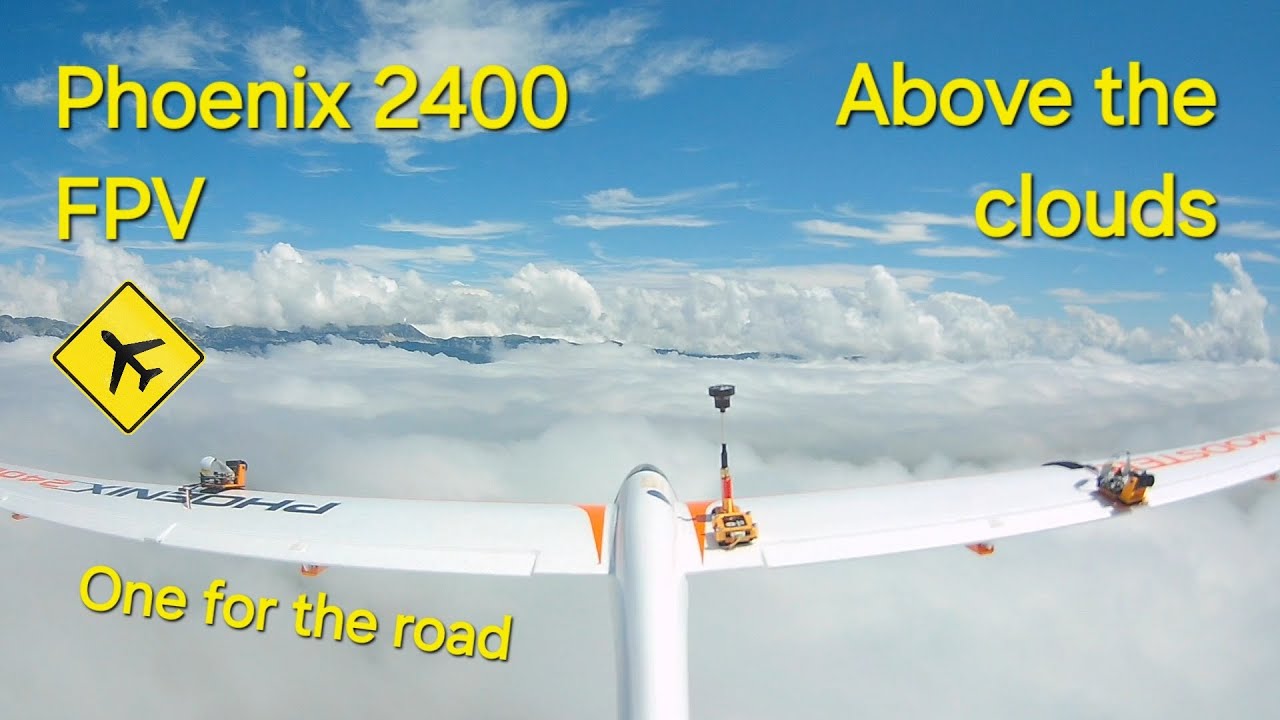 Phoenix 2400 above the clouds - YouTube