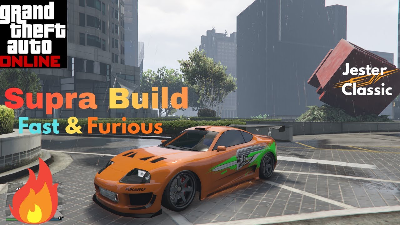 Fast & Furious Supra Build / Jester Classic GTA Online | Sardar Playz ...