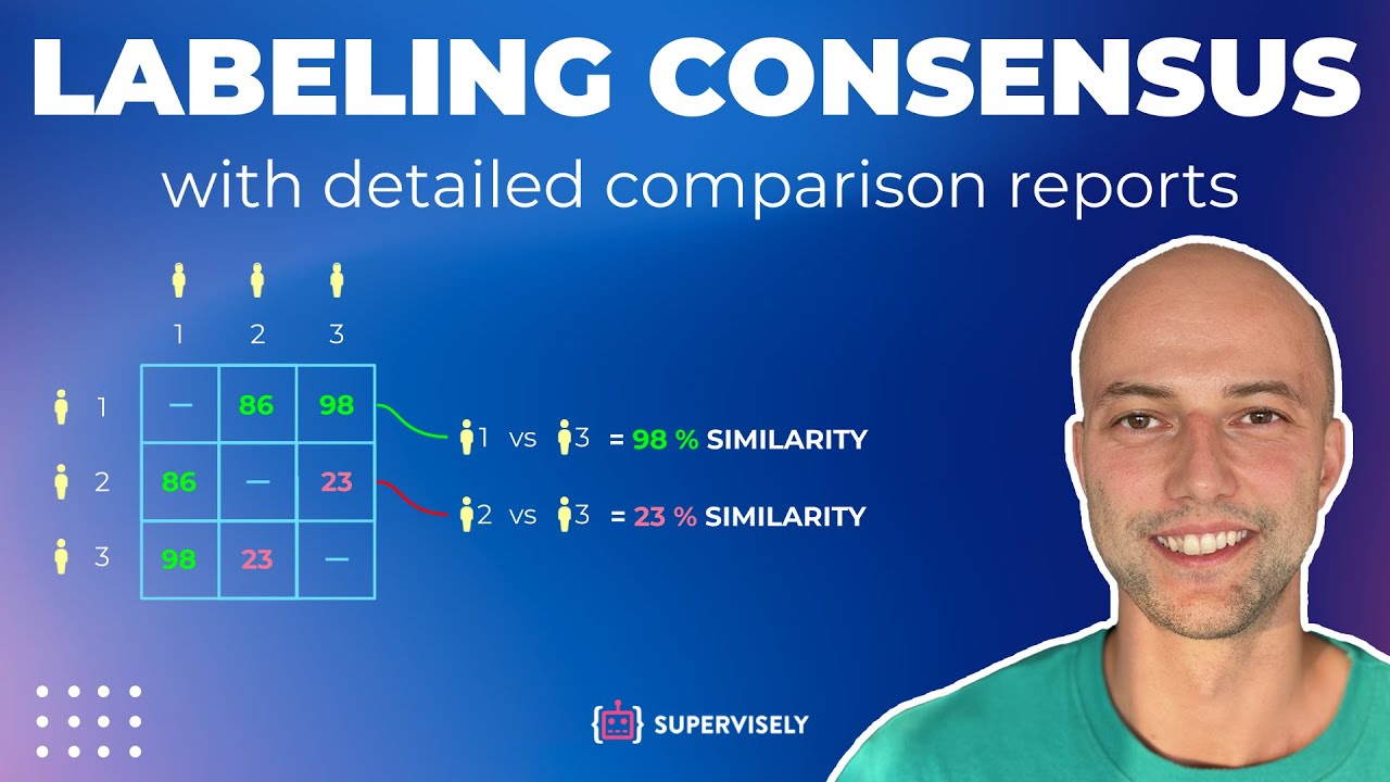 How to use labeling consensus tool to get accurate training data - YouTube