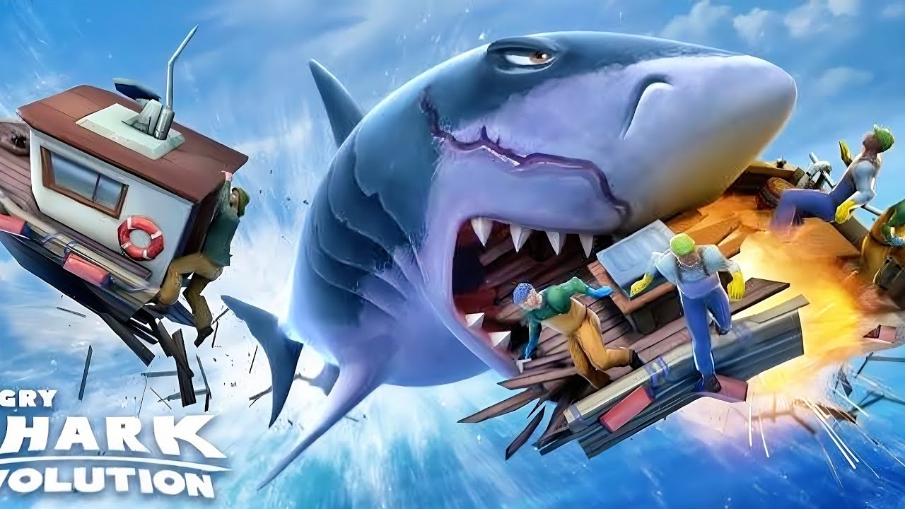 Hungry Shark Evolution MEGALODON (By Ubisoft Entertainment) - YouTube