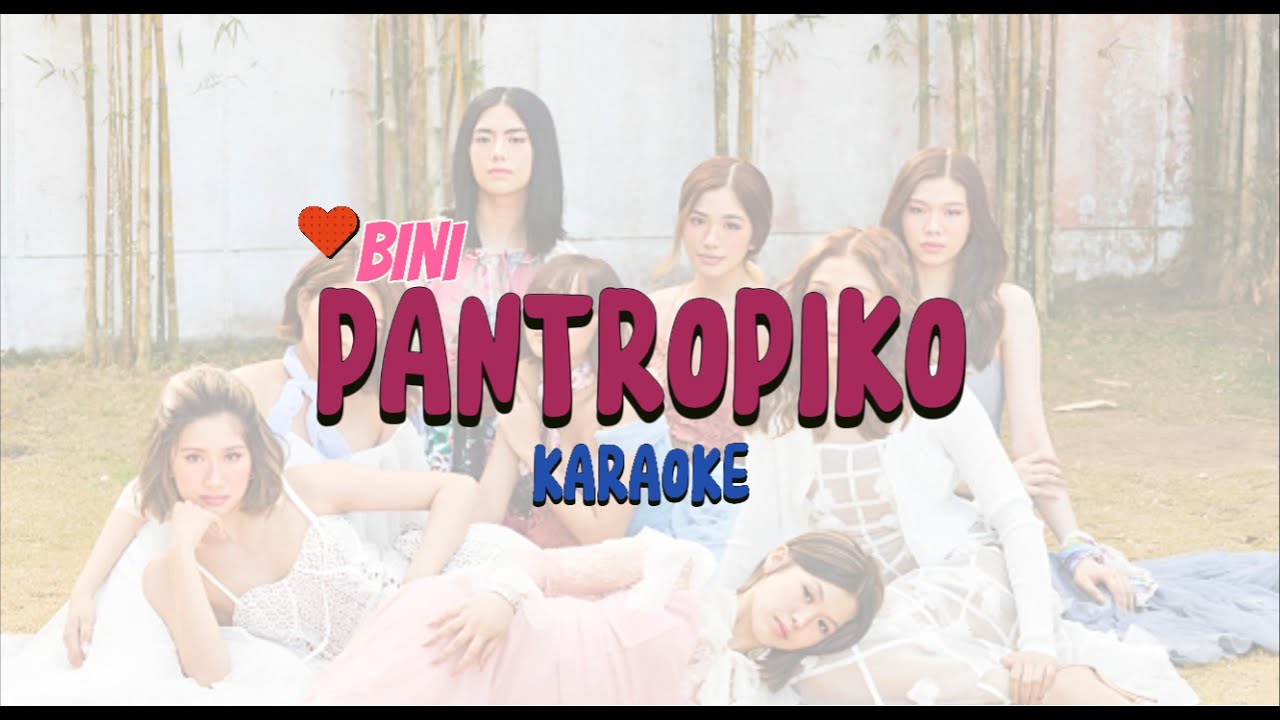 Bini - Pantropiko (KARAOKE) - YouTube
