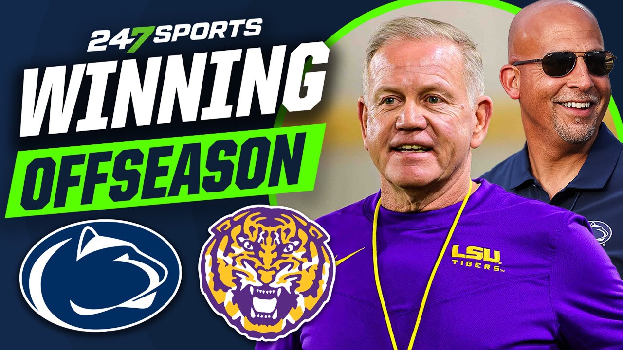 Why LSU, Penn State Are WINNING College Football Offseason 💪 | Big Ten ...