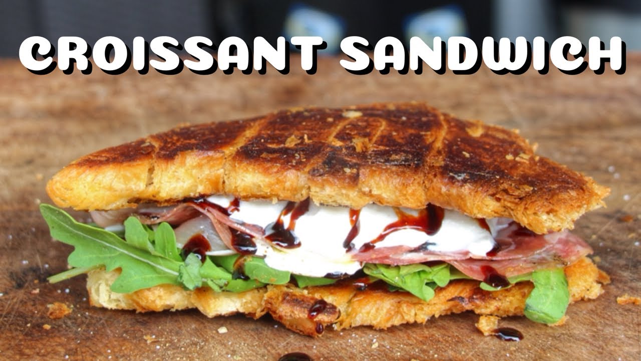 CROISSANT SANDWICH - das VIRALE Rezeptwunder im SELBSTTEST - BBQ-Video ...