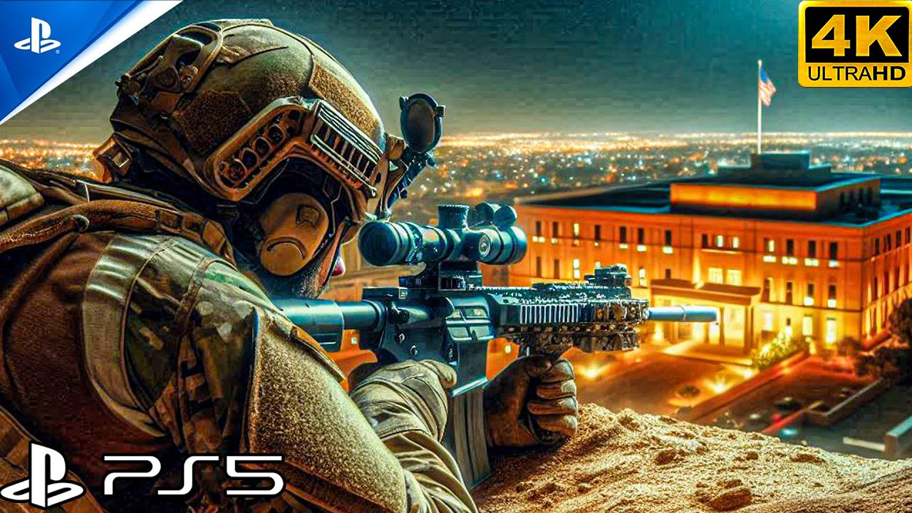 PROTECTING AMERICAN EMBASSY (PS5) Realistic ULTRA Graphics Gameplay [4K ...