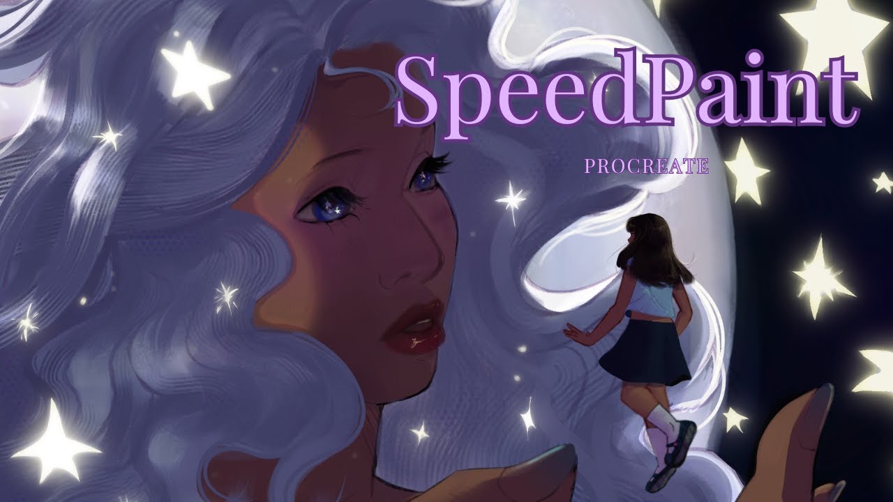 "giant woman" Speedpaint (PROCREATE) - YouTube