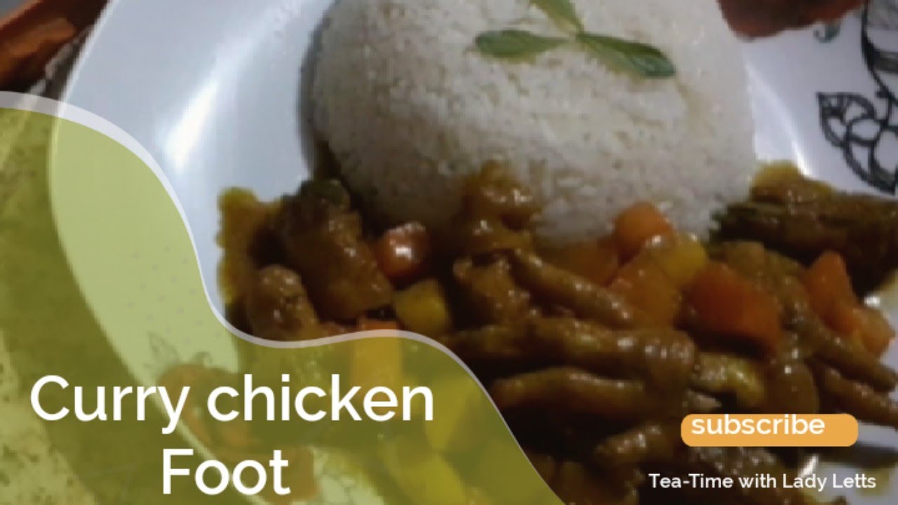 Curry Chicken Foot Jamaican Style - YouTube